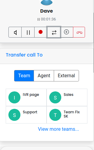 How to transfer calls to an external phone number in the Chrome ...