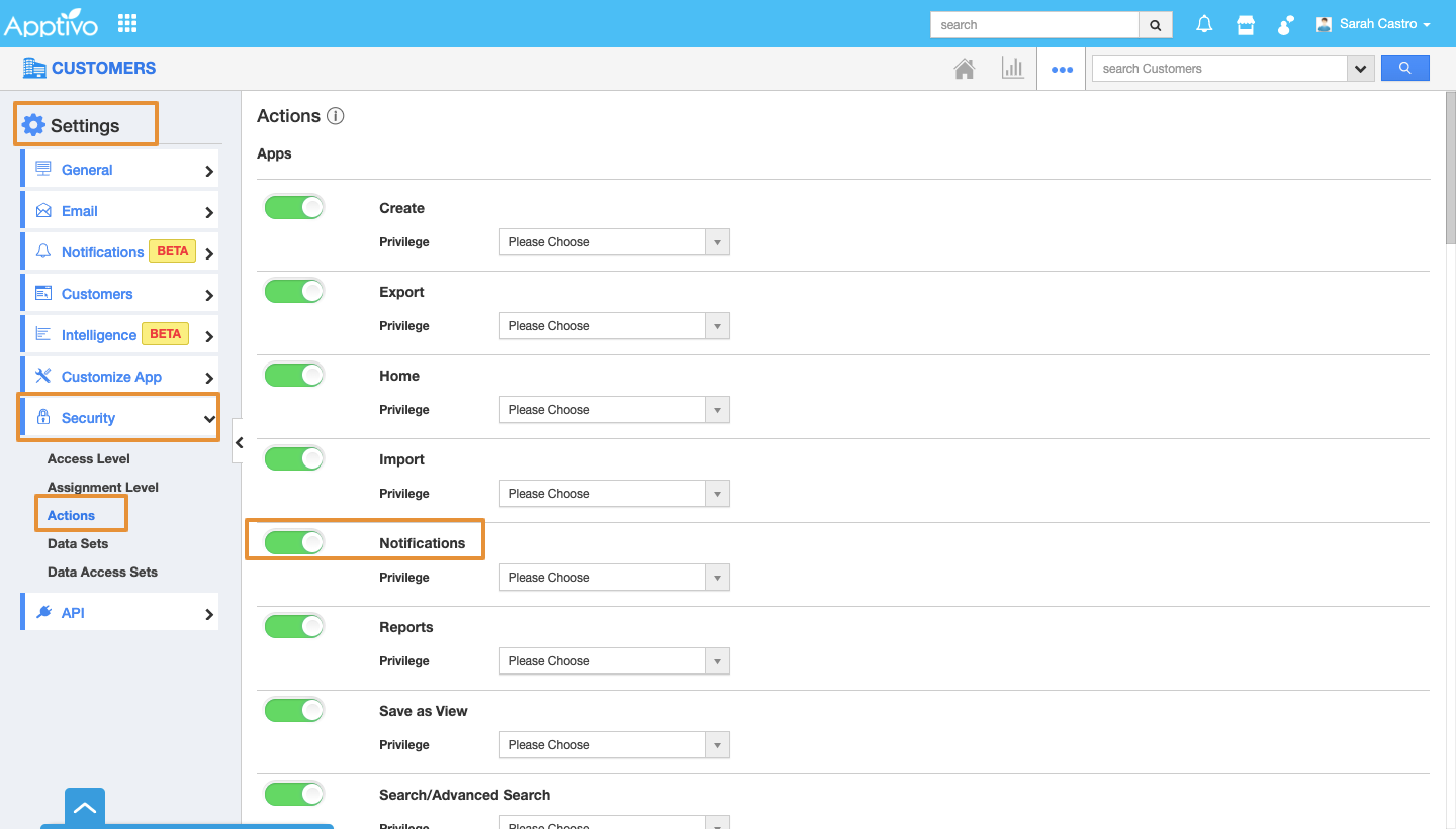 How Can I Give Permissions to Users for the Notification Feature in ...