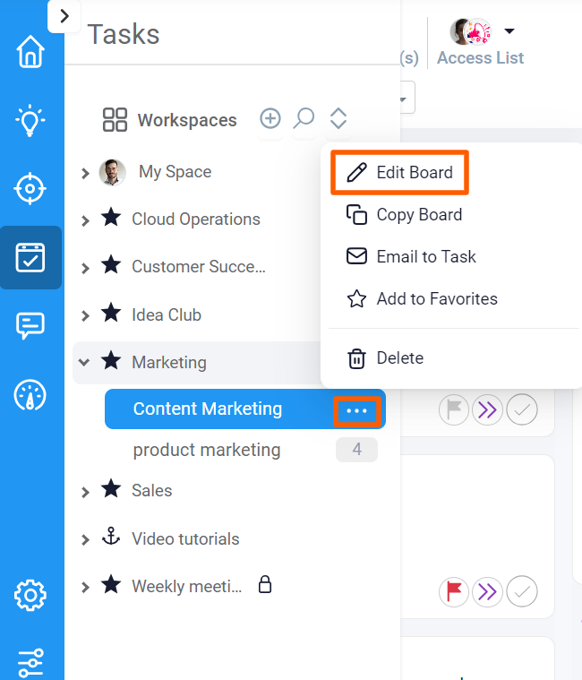 How to set visibility for each board apart from the Workspace in Task ...