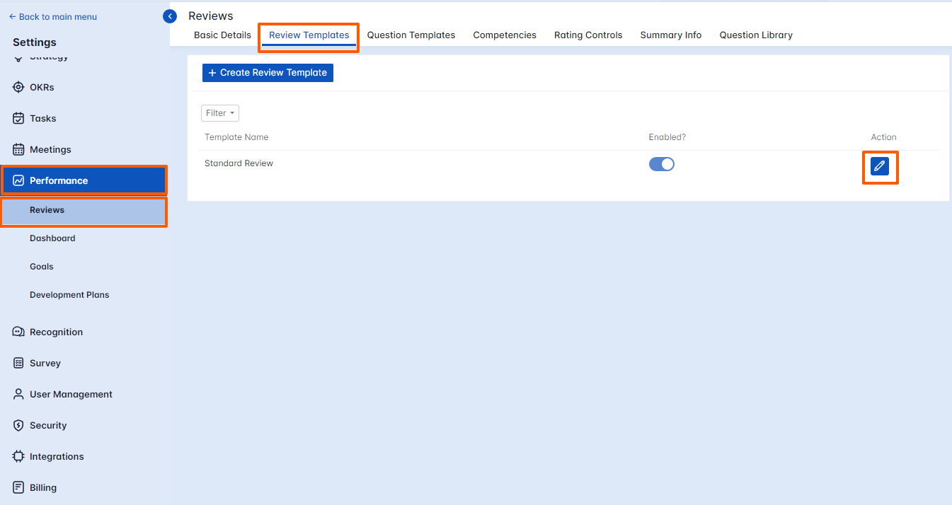 How do I enable employee Sign-off in the performance assessment of ...