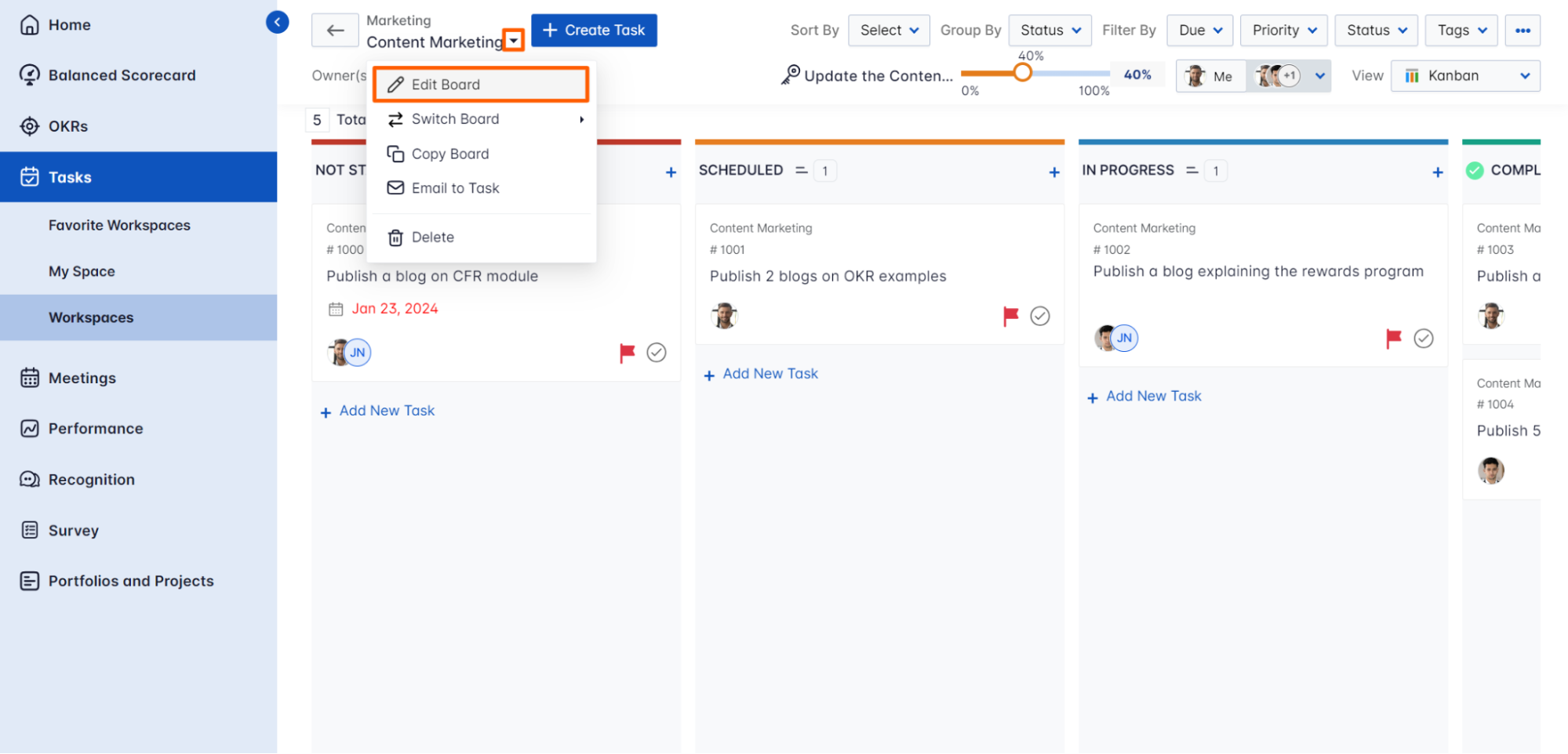 How to disable task accept/reject flow?|Q&A|Profit.co
