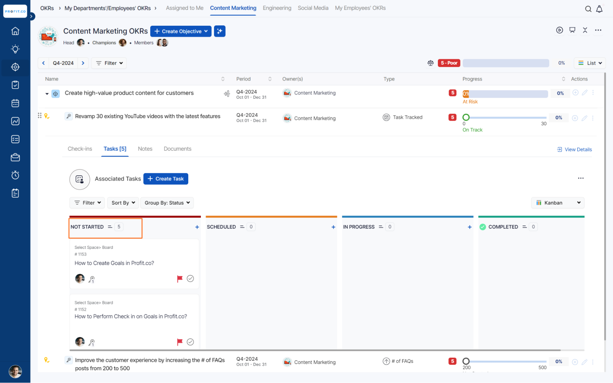 How to view the completed task count in Task Tracked Key Result? |Q&A ... How to view the completed task count in Task Tracked Key Result? |Q&A ...