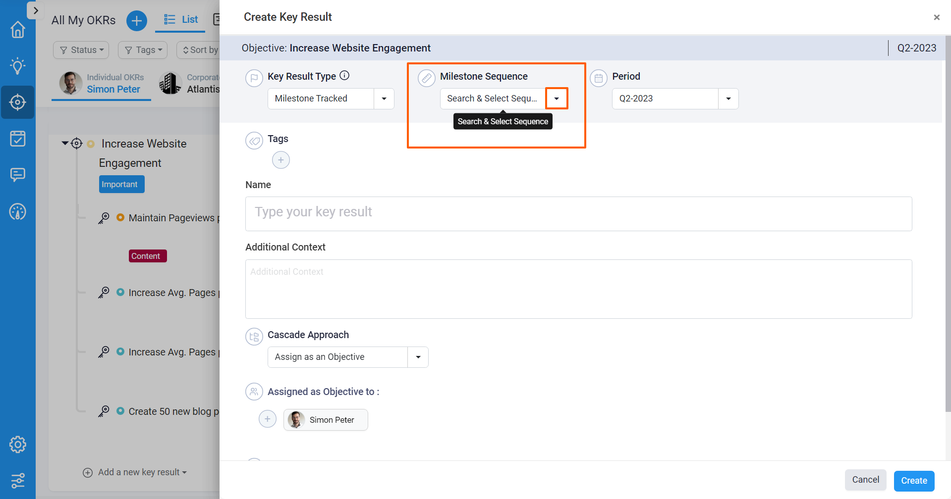 How to set-up a new milestone sequence | Profit.co