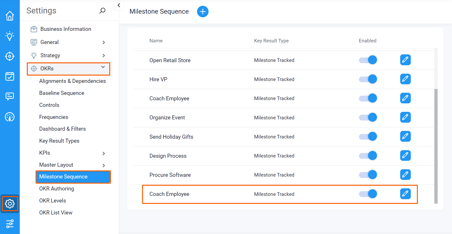 How to set-up a new milestone sequence | Profit.co