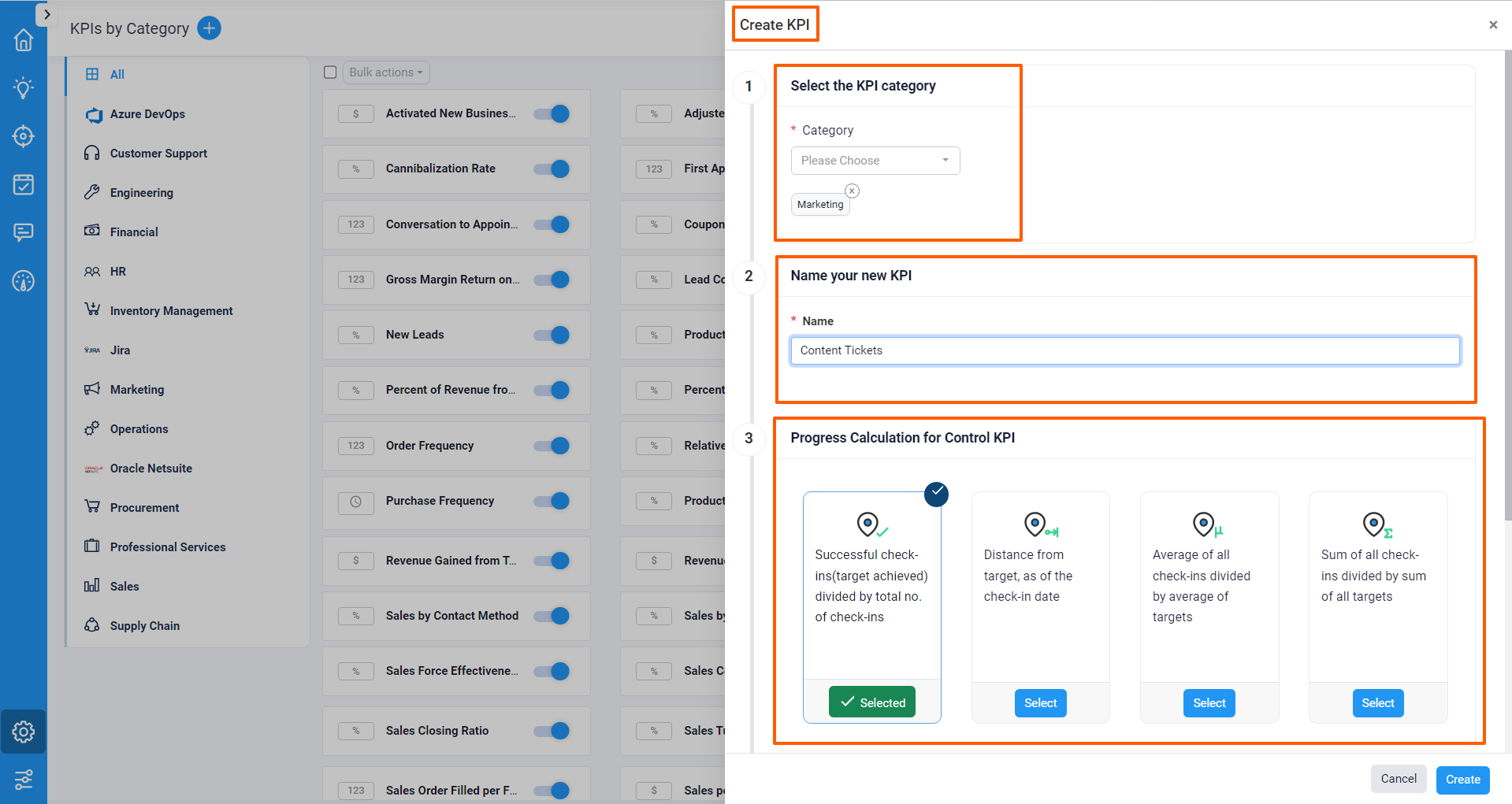How to create a new KPI?| Q&A| Profit.co