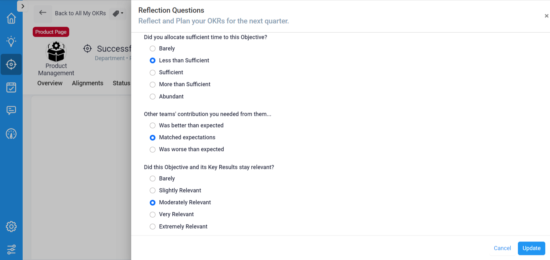 How to enable and customize the reflection Dashboard?|Q&A|Profit.co
