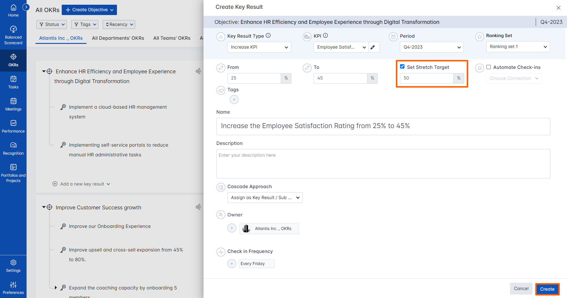 How to set stretch targets for your key results in Profit.co? |Q&A ...