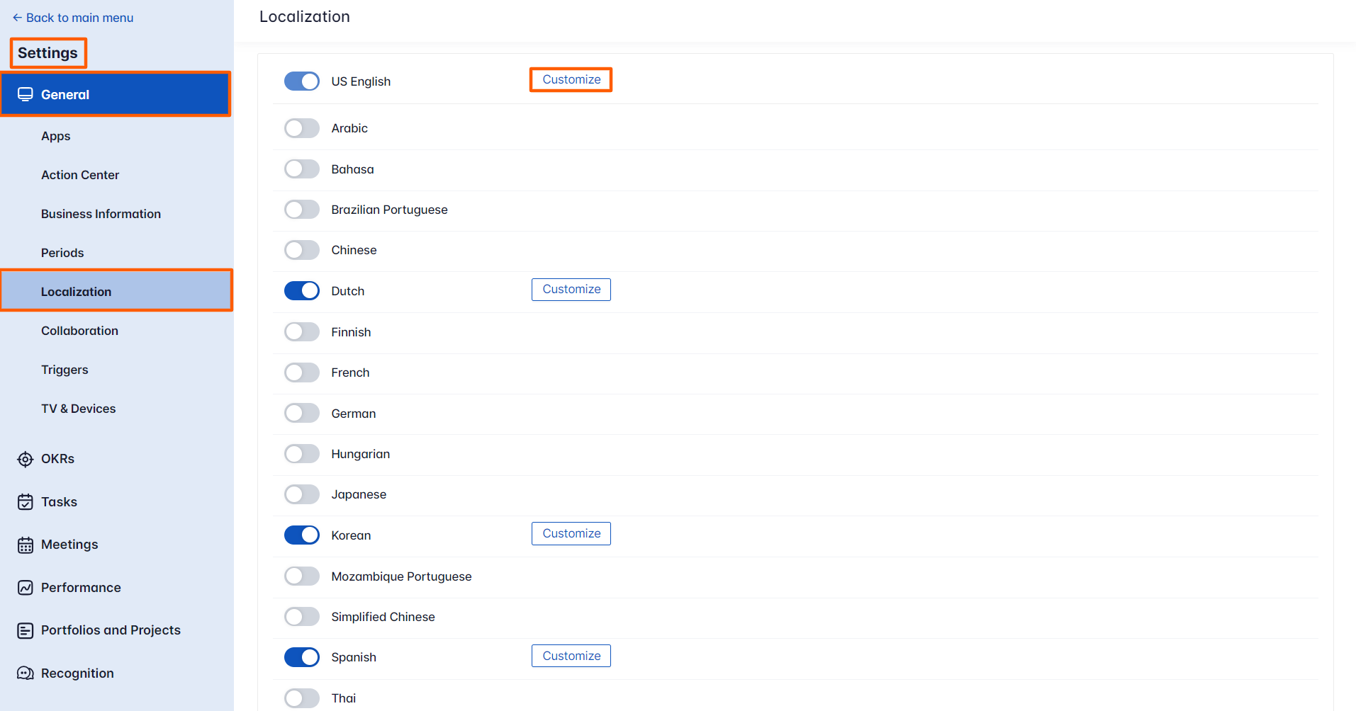 How to Export the Localization Data in .CSV and .XLS format? |Q&A| Profit.co