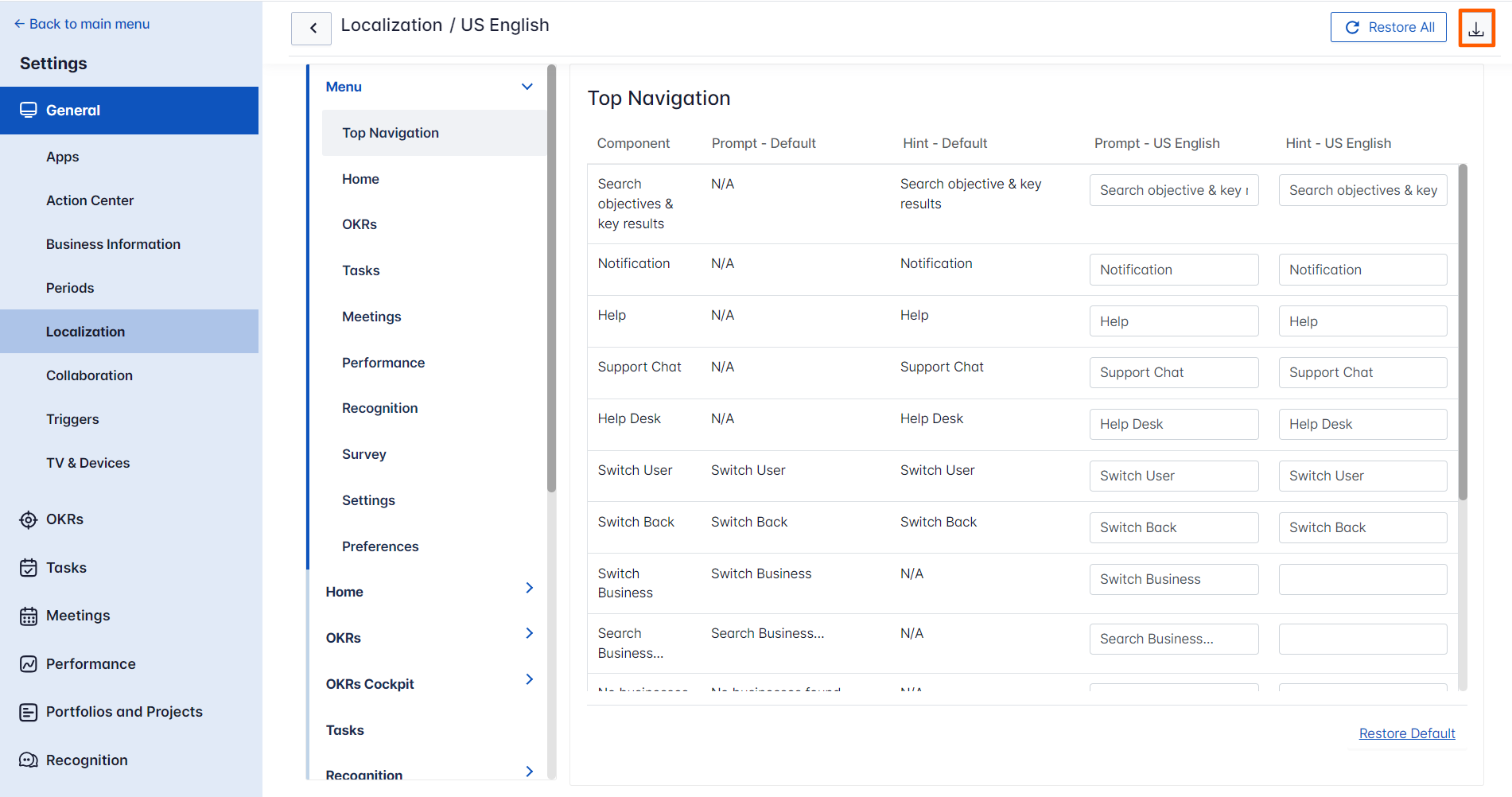 How To Export The Localization Data In Csv And Xls Format Qanda