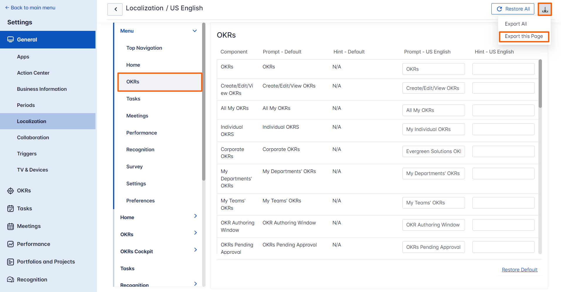 How to Export the Localization Data in .CSV and .XLS format? |Q&A ...