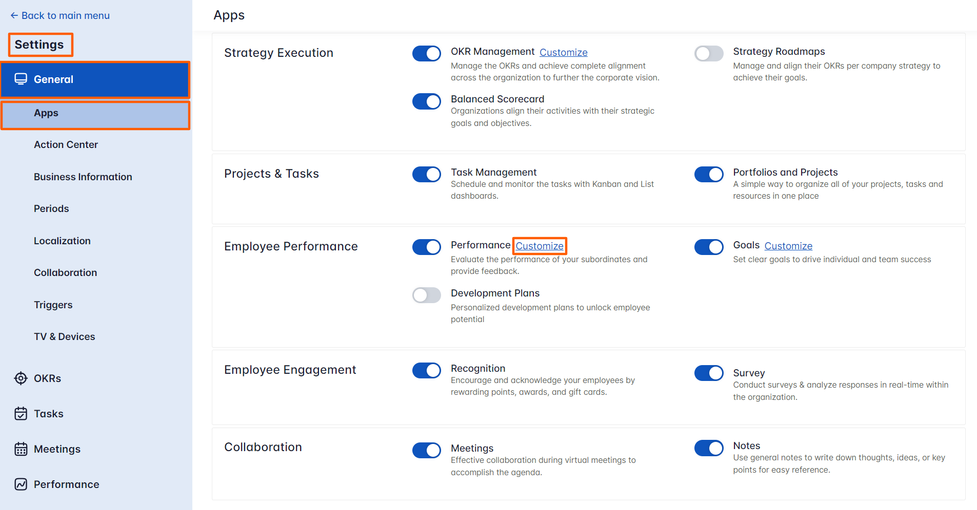 How to Enable/Disable Apps from the Left menu?|Q&A| Profit.co