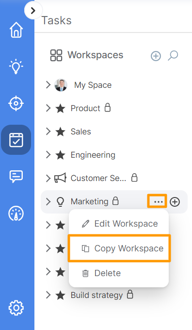 How to Copy Workspace and Boards in Task Management?|Q&A|Profit.co