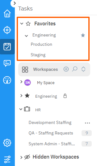 How to add the Workspace/Boards to Favorites? |Q&A| Profit.co