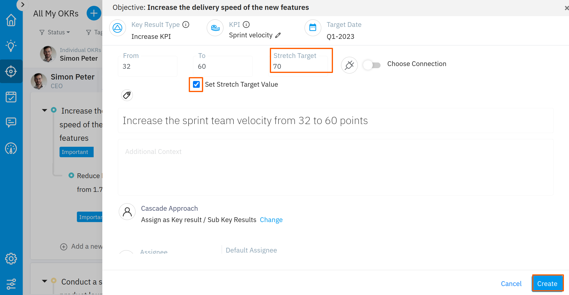 How to set stretch targets for your key results in Profit.co? |Q&A ...