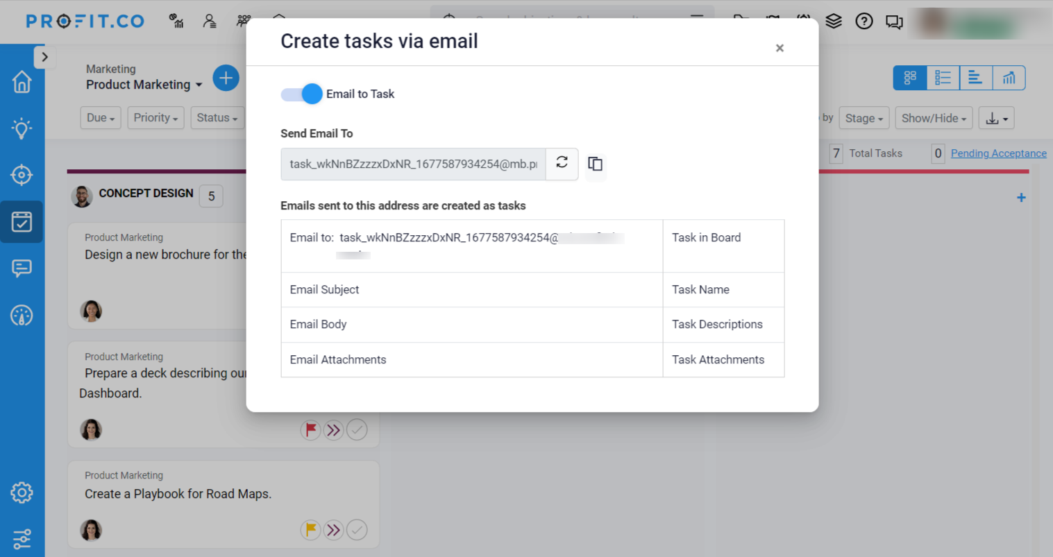 How to assign a task through email? |Q&A| Profit.co