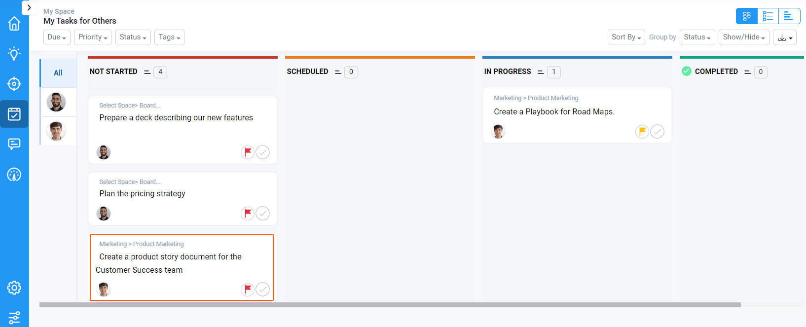 How do I assign tasks to others? | OKR Software | Profit.co
