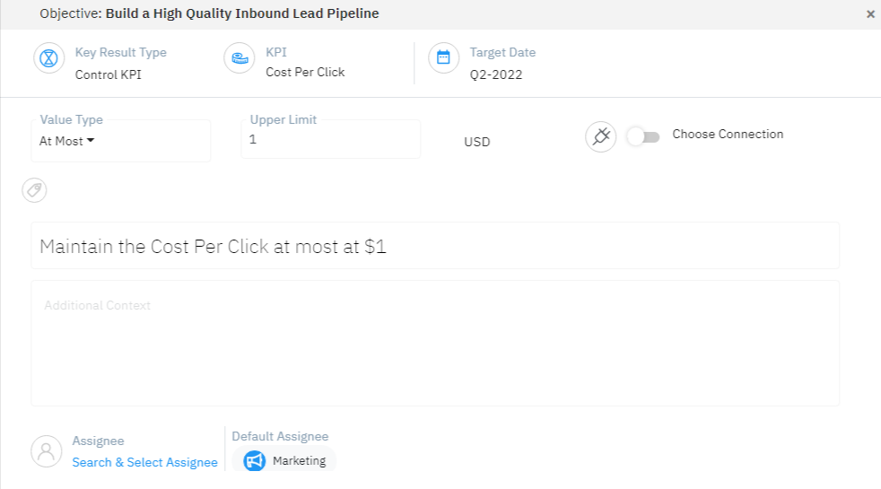 How does the two Progress calculations for the Control KPI key results ...