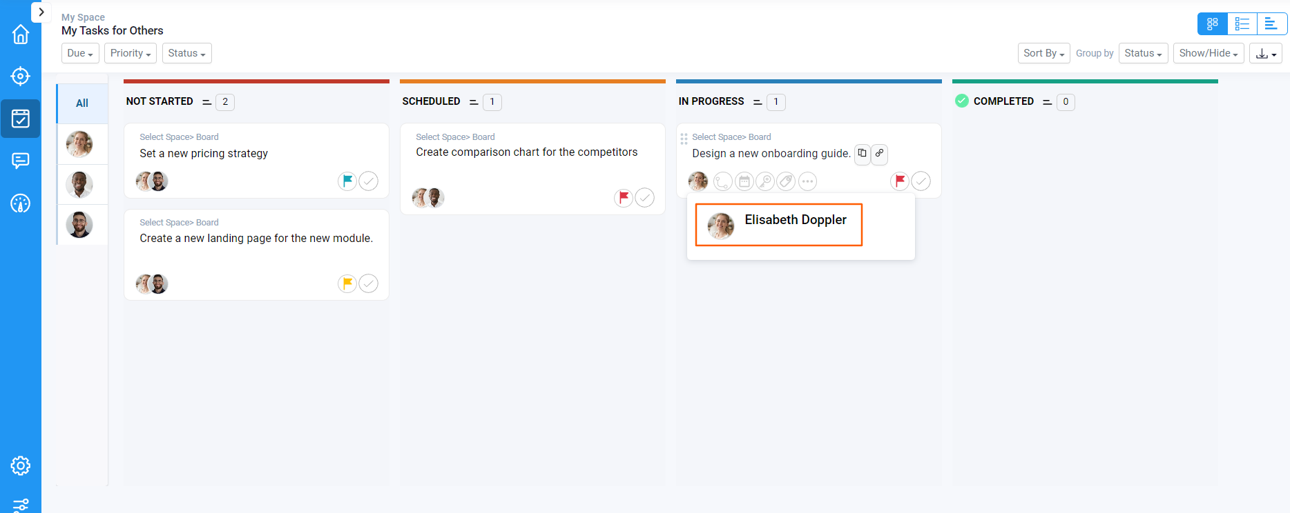 What happens to the terminated user’s task if it’s not assigned to ...
