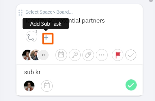 How to create sub tasks for an already existing task?|Q&A|Profit.co