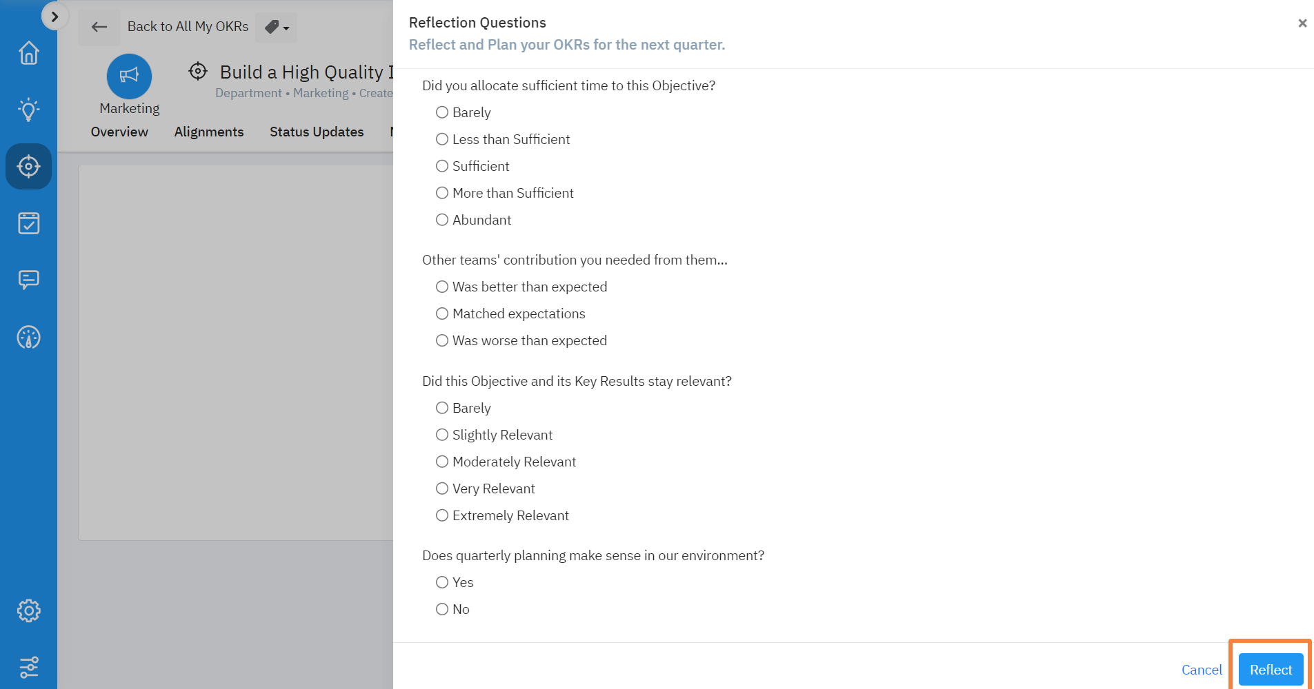 How to use the complete and close option during Reflect and Reset?|Q&A ...