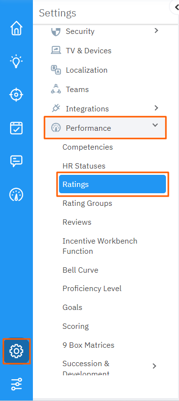How to customize the Rating slider in performance reviews?|Q&A|Profit.co