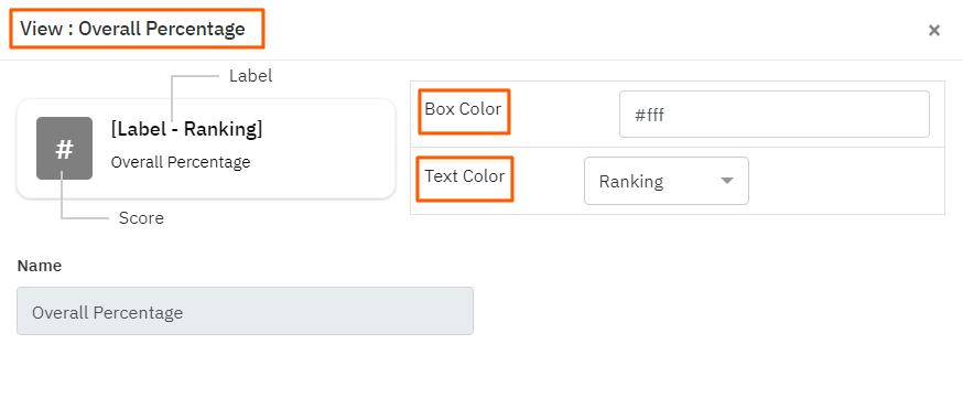 What are overall percentage, rating matches, and perfect scores ...