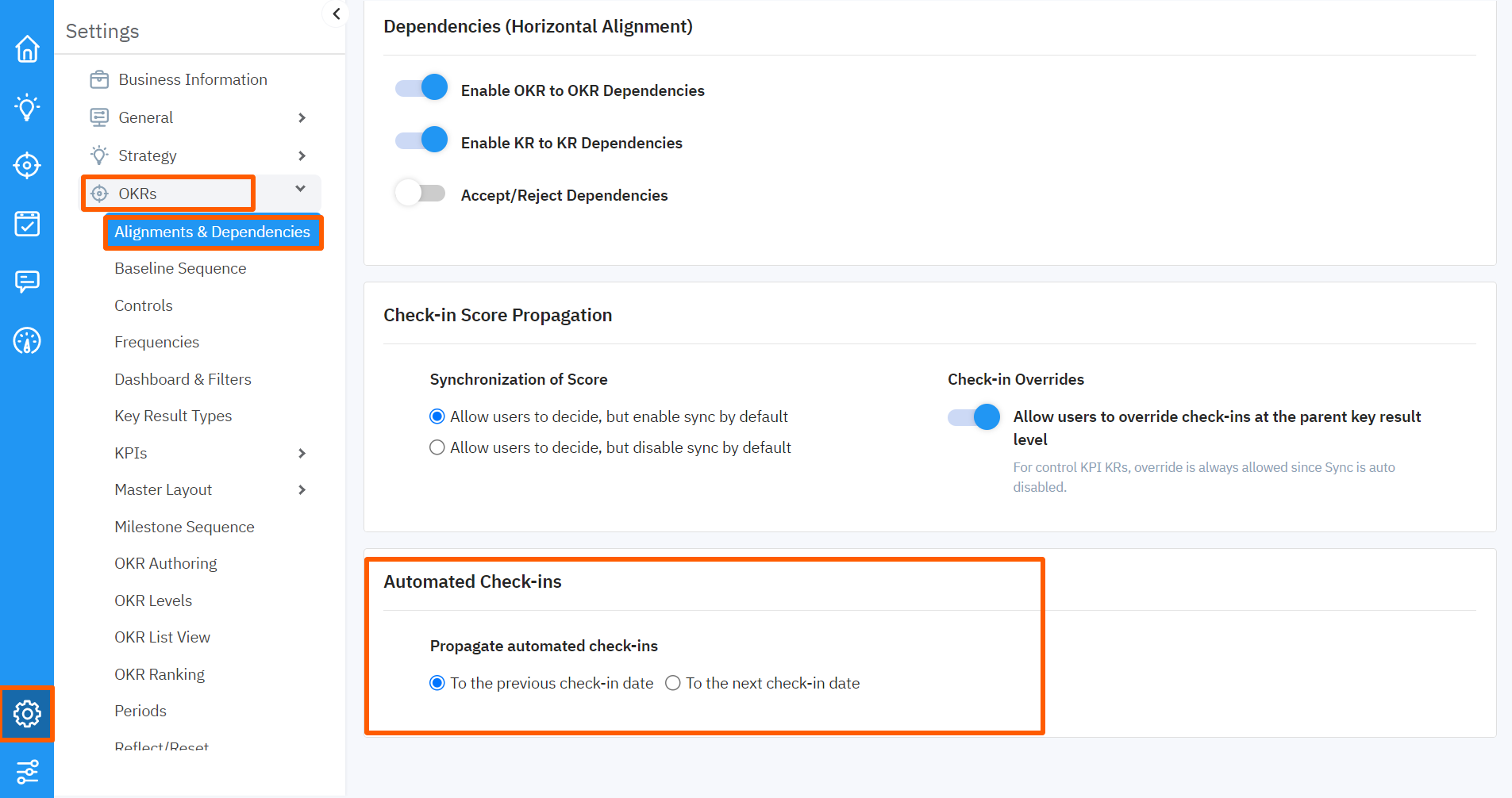 What are automated check-ins in Profit.co. |Q&A| Profit.co